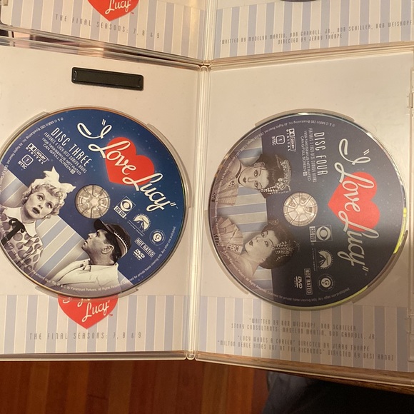 I Love Lucy | Other | I Love Lucy Dvd Set Seasons 7 8 9 4 Dvds Total ...